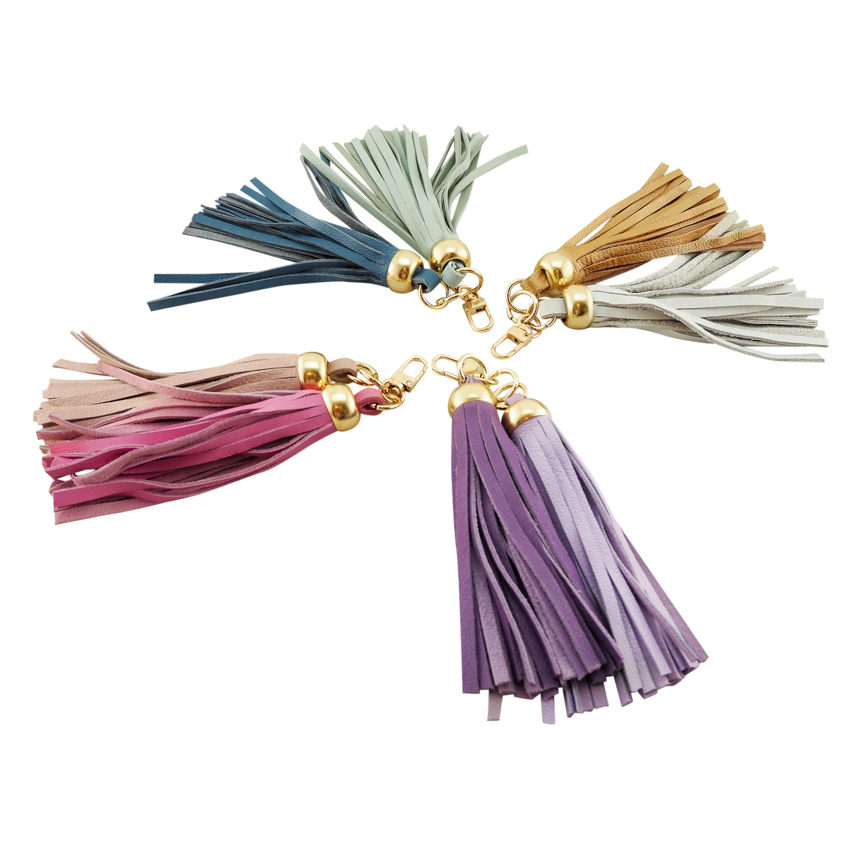 Kelly Tassel Key Chain – CadelleLeather